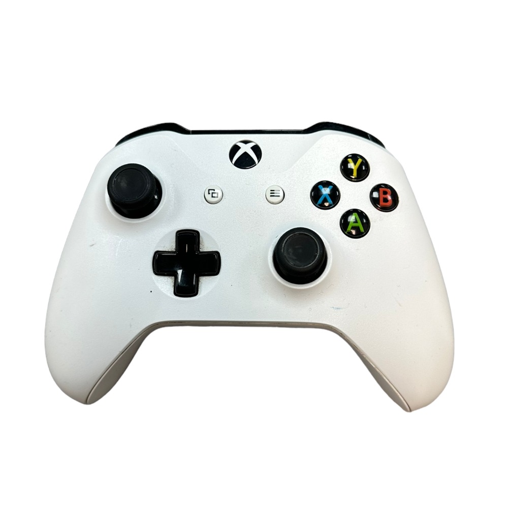 Pre-owned Microsoft Official Xbox One Controller (White) - Own4Less
